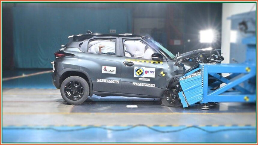 Tata Punch Facelift Achieves 5-Star Bharat NCAP Safety Rating: Detailed ...